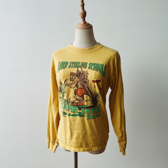 Vintage | Tops | Y2k Great Swamp Devil Run Long Sleeve Tshirt Small ...